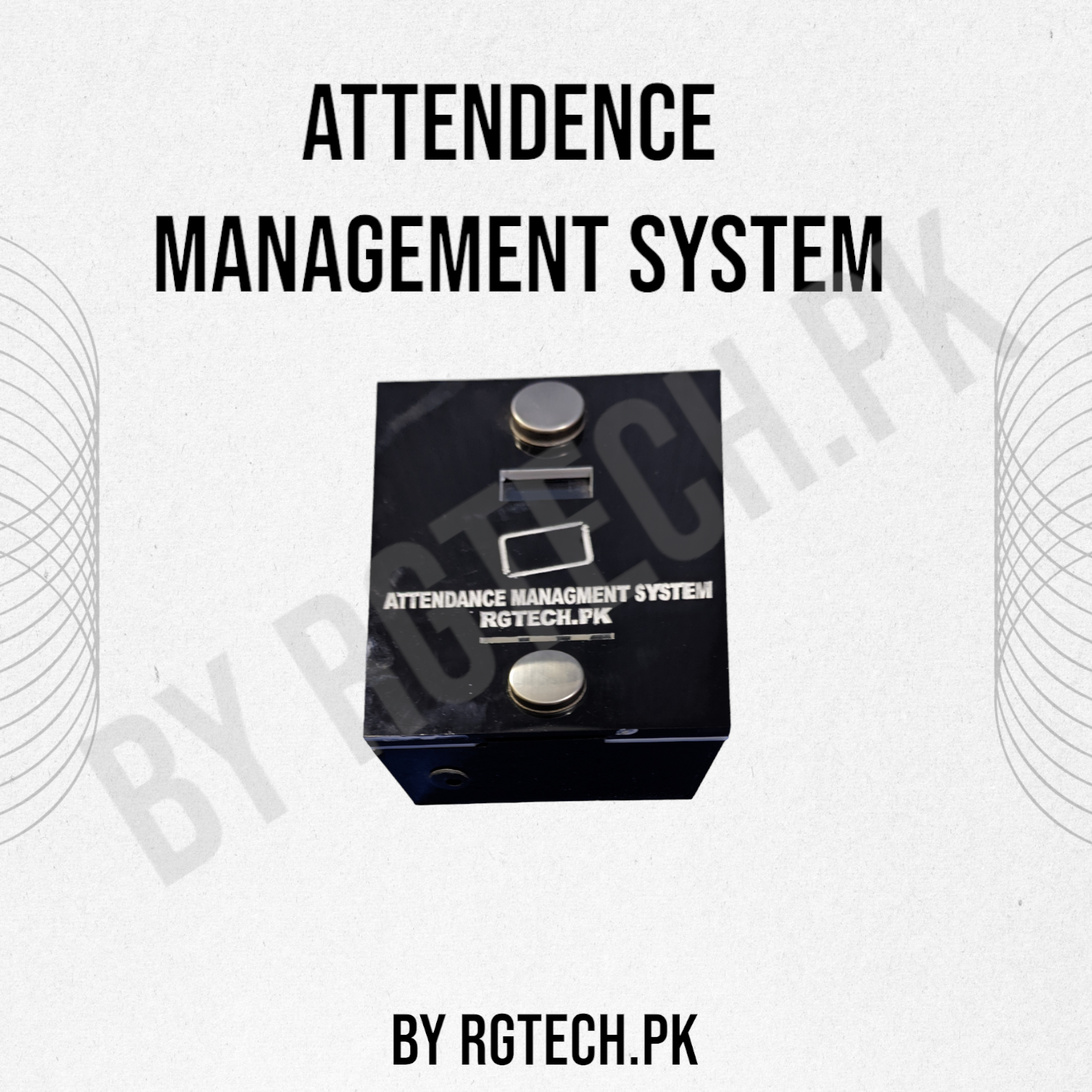 rgtech.pk-Advanced Attendance Management System with Security Lock and Smart Card Access