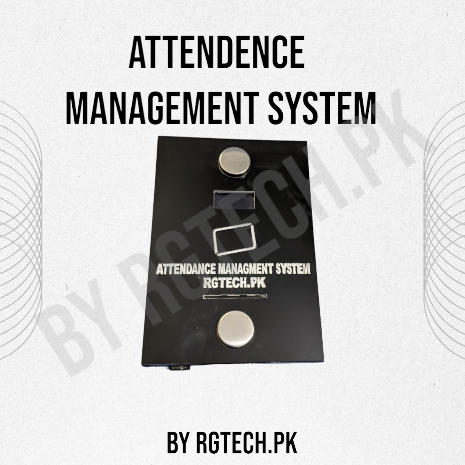 rgtech.pk-Advanced Attendance Management System with Security Lock and Smart Card Access
